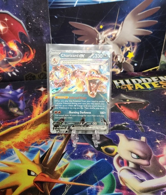 POKÉMON TCG CHARIZARD ex SV03: Obsidian Flames 125/197 Holo Double Rare ...