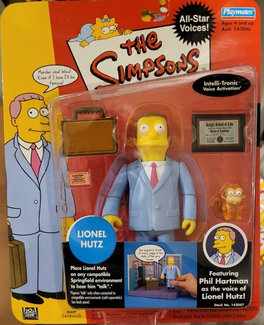 THE SIMPSONS WORLD of Springfield Playmate Lionel Hutz Series 2 NIB New ...