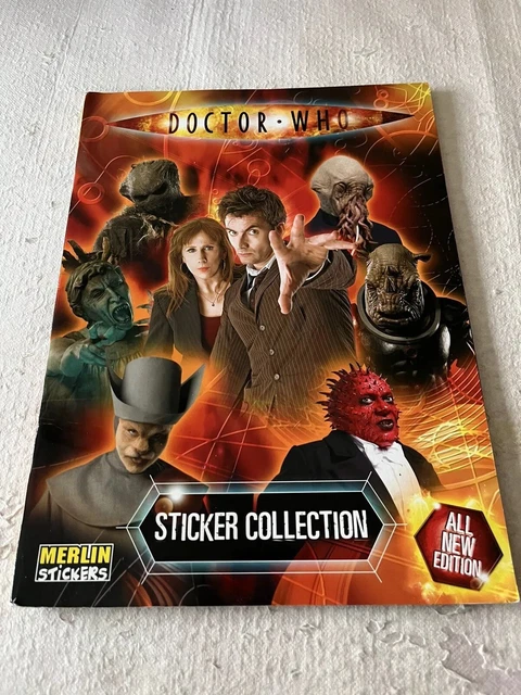 MERLIN DOCTOR WHO Series 3 Sticker Album Complete All Stickers + Cert £ ...