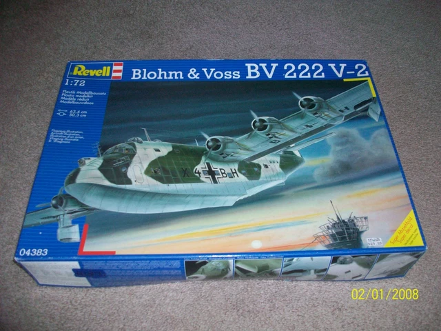 REVELL 1/72 SCALE Blohm & Voss BV 222 V-2 04383 unopened $75.00 - PicClick