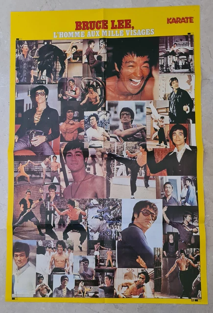 BRUCE LEE COLLAGE Poster Vintage 81X54Cm EUR 12,00 - PicClick ES