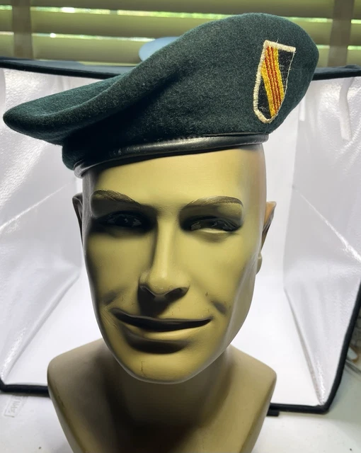 US 5TH SPECIAL Forces Group AIRBORNE Green Beret From Vietnam War Era ...