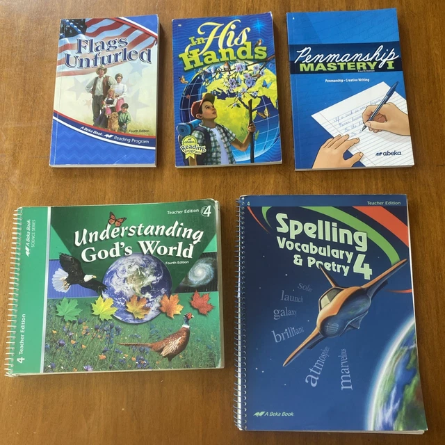 ABEKA 4TH GRADE Health & Science Understanding God's World Developing ...