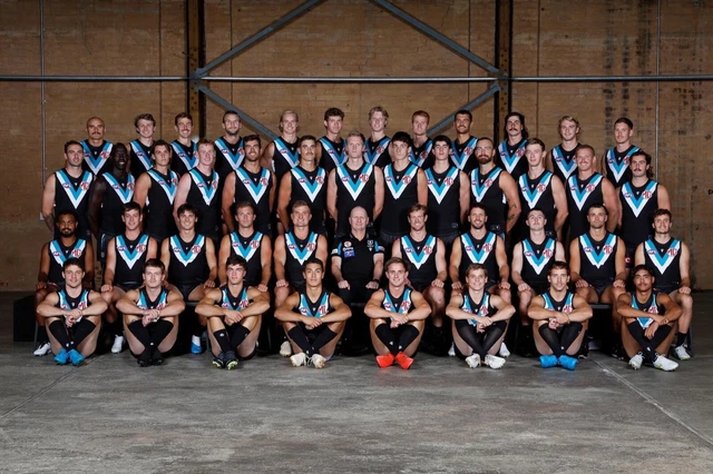 LAMINATED 2023 PORT Adelaide power AFL football team poster $18.99 ...