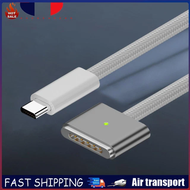 2M QUICK CHARGING USB-C PD3.1 LED Indicators for MacBook Air/Pro (Grey ...