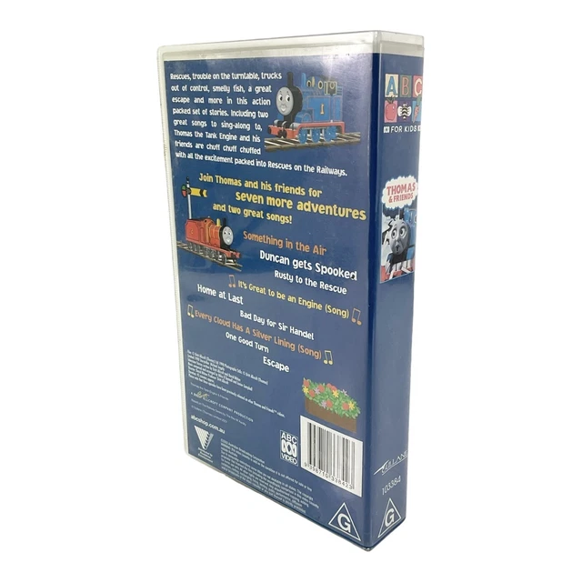 THOMAS AND FRIENDS VHS Rescues On The Railway Video Vtg 2000's Tested ...