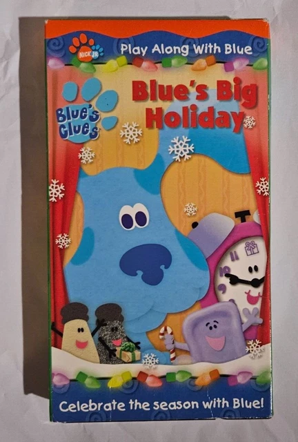 BLUES CLUES BLUE'S Big Musical Movie VHS 2000 film Nickelodeon Nick Jr ...