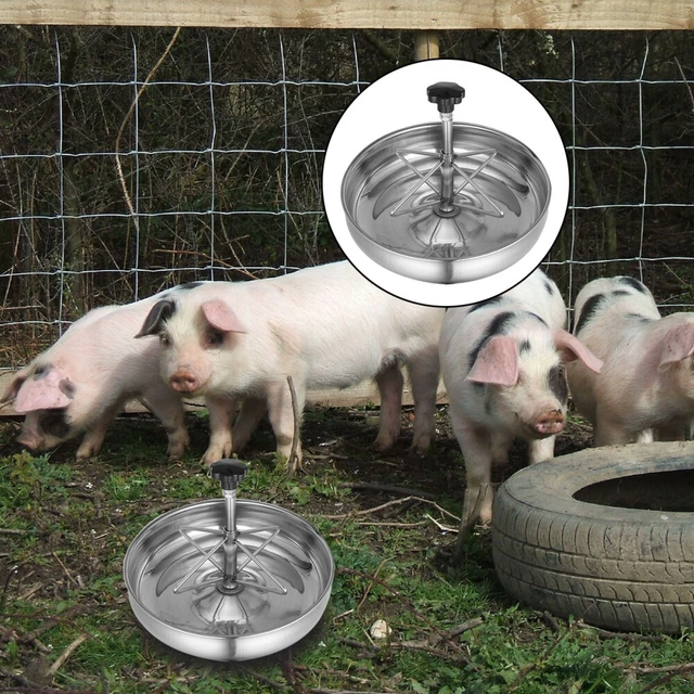 PIG TROUGH STAINLESS Steel Water Tanks Livestock Feeder Bowl £31.25 ...