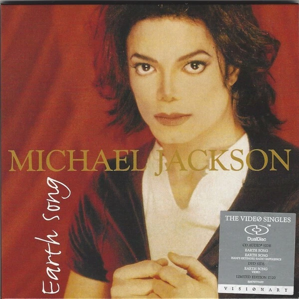 MICHAEL JACKSON EARTH Song CD&DVD Single Edition Limitée Numérotée ...