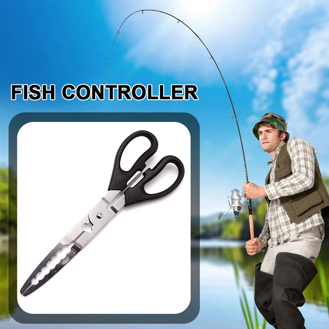 FISH CRAB GRABBING Clamp Stainless Steel Fishing Controller for ...