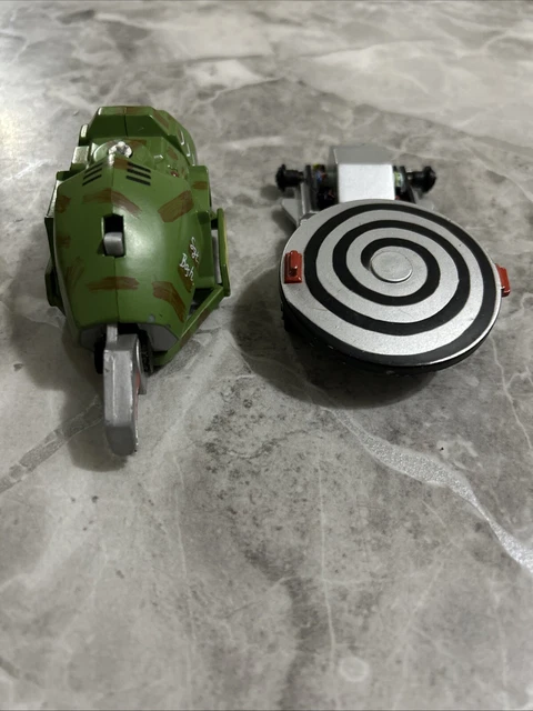 ROBOT WARS BOT Pull Back Toy Hypnodisc Sgt Bash Figure Bundle Logistix ...