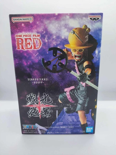 FIGURINE USOPP SENKOZEKKEI Banpresto One Piece Film RED EUR 34,90 - PicClick FR