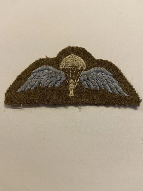 INSIGNE BREVET PARACHUTISTE Jump Wings Belgian 5th SAS 1944/45 WWII WW2 ...