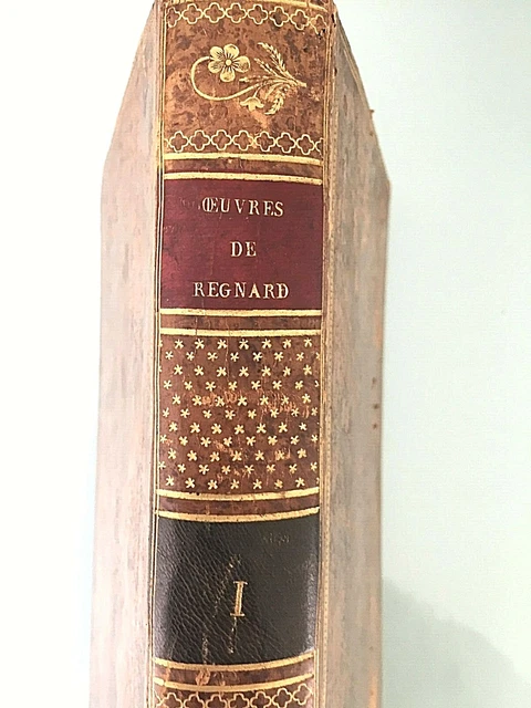 THÉÂTRE DE JEAN-FRANÇOIS Regnard édition Pierre Didot l'Aîné Paris 1819 ...