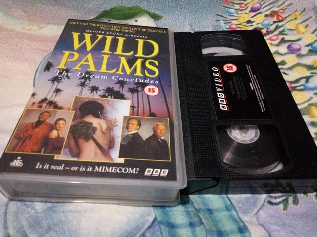 WILD PALMS - The Dream Concludes (VHS, 1993) £2.99 - PicClick UK