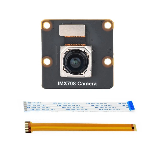 IMX708 12MP HIGH Resolution Autofocus Camera, 120° FOV, Compatible with ...