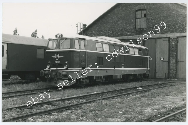 AUSTRIA RAILWAY PHOTO - ÖBB No. 2043.501 at Linz Shed 1971 - Lot Z8692 ...