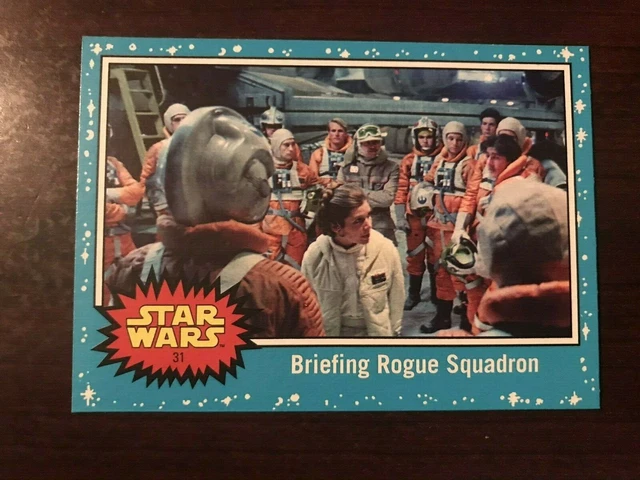 2017 STAR WARS Journey to the Last Jedi #31 - Briefing Rogue Squadron ...