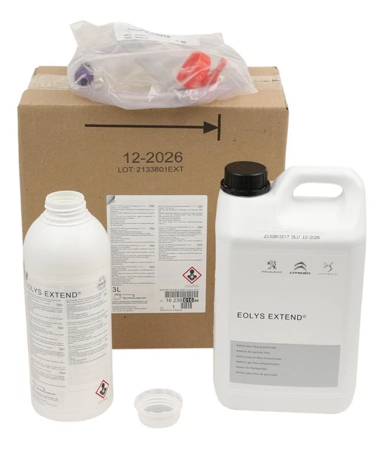 ORIGINAL DPF FLUID Additiv Eolys Extend 3L Citroen Peugeot 1623961680 ...