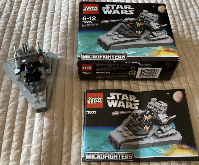 LEGO 75033 STAR Wars Star Destroyer Microfighter 100 % boîte d ...