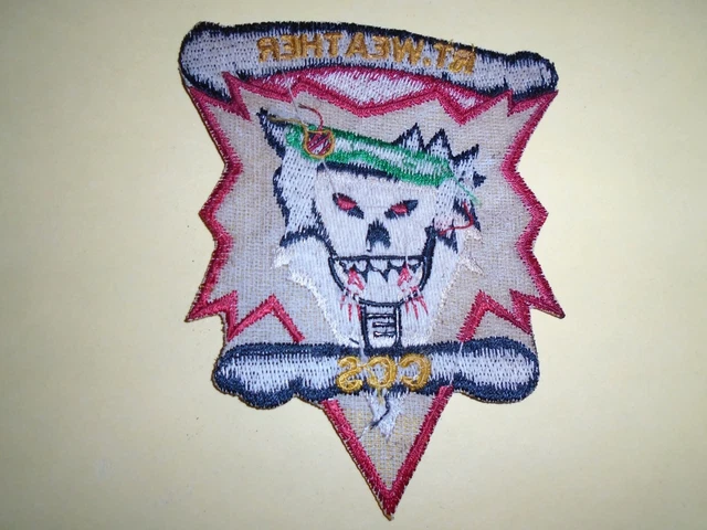 VIETNAM WAR PATCH US 5th Special Forces Group MACV-SOG RT WEATHER CCS £ ...