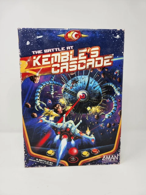 THE BATTLE AT Kemble's Cascade Board Game Z-MAN Games 2014 Complete £22 ...