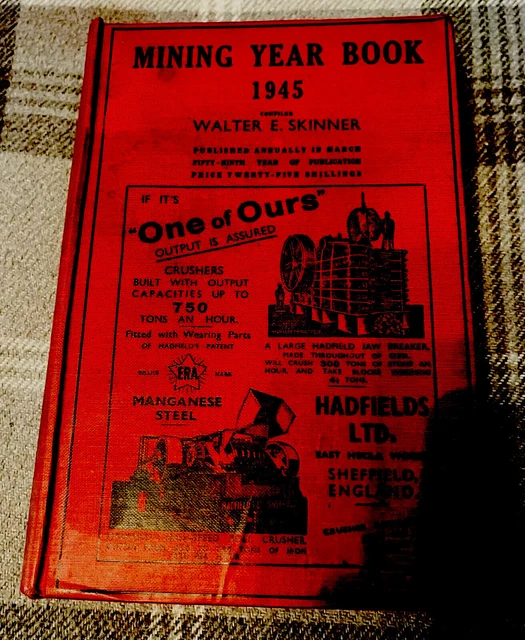 BUSINESSES TRADES QUARRY 1945 Mining Digging Year Plans & Period ...