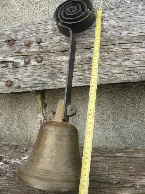 CLOCHE ANCIENNE D,ÉCOLE en bronze EUR 85,00 - PicClick FR