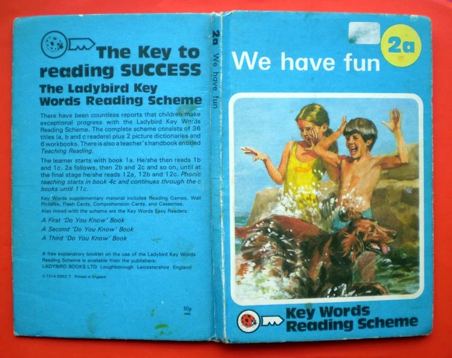 WE HAVE FUN vintage Ladybird book 2a Key Words Reading Scheme early ...