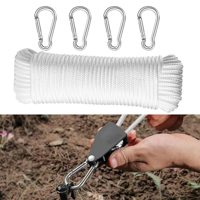 AMÉLIOREZ VOTRE ÉCRAN de drapeau 20M corde de drapeau en nylon pour ...