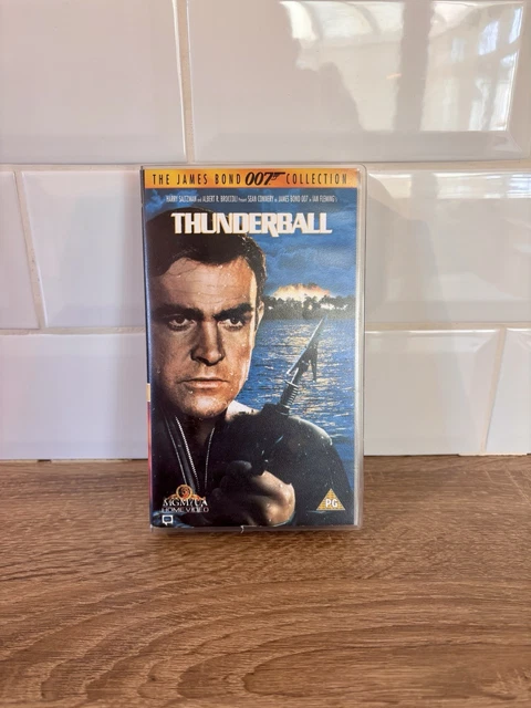 JAMES BOND 007 Thunderball VHS Rare Original MGM £3.00 - PicClick UK