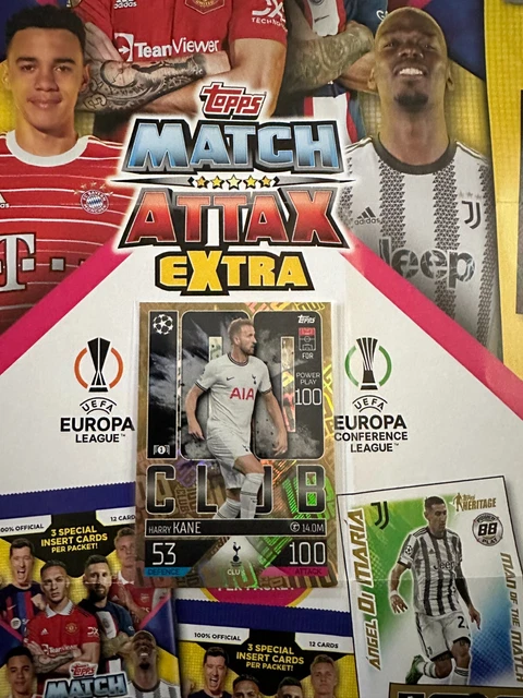 HARRY KANE 100 Hundred Club - Match Attax Extra 2022/23 22 / 23 £5.49 ...