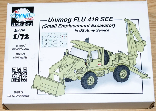 UNIMOG FLU 419 SEE in US Army Service von Planet 1/72 Resin EUR 25,00 ...