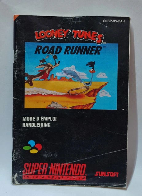 NOTICE : LOONEY Tunes : Road Runner (SUPER NINTENDO) EUR 10,00 ...