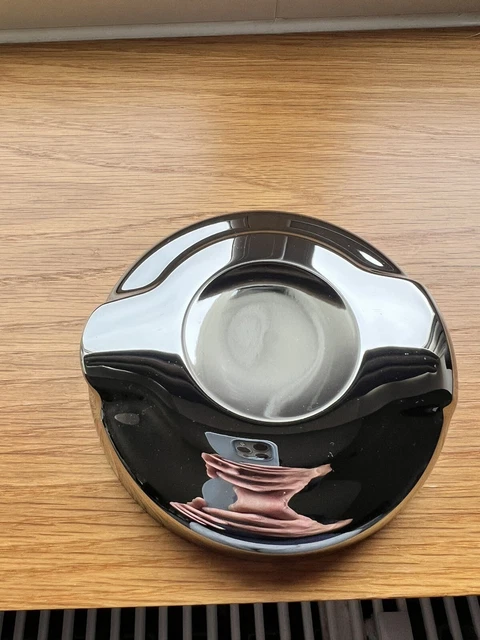 F55 F56 F57 Genuine Mini Cooper S JCW Fuel Filler Cover Cap Chrome ...