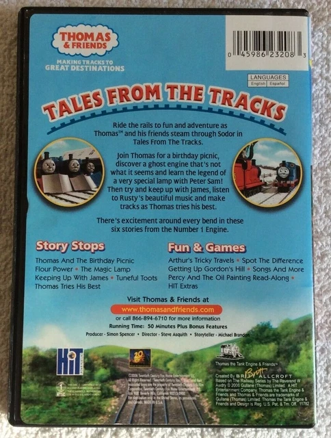 THOMAS AND FRIENDS - Tales From the Tracks (DVD, 2006) $10.05 - PicClick CA