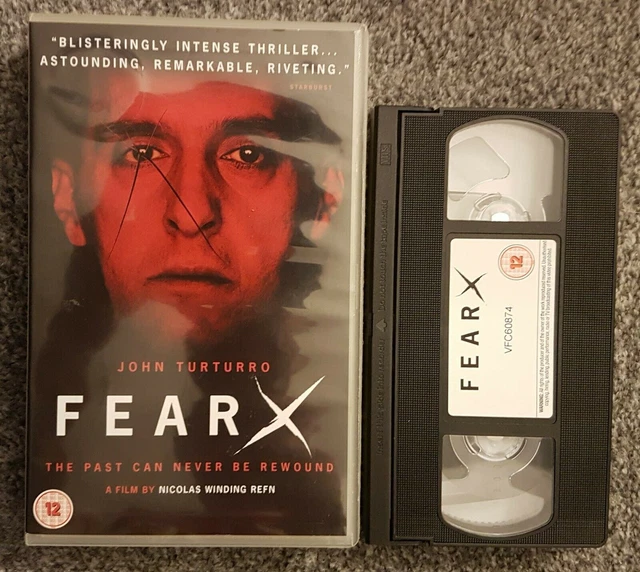 FEAR X (VHS) BIG BOX - John Turturro + Deborah Kara Unger + James Russo ...