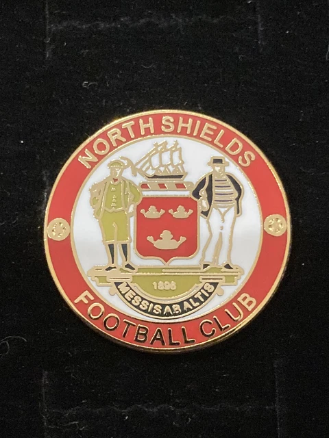 NORTH SHIELDS FC Badge £3.00 - PicClick UK
