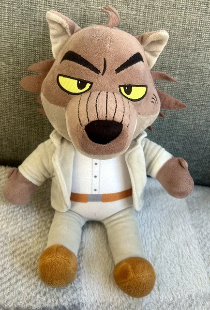 DREAMWORKS ANIMATIONS THE Bad Guys 2, Mr Wolf 12" Plush Soft Toy 2017 £ ...