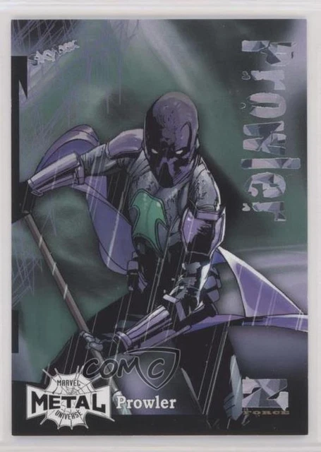 2022 MARVEL METAL Universe Spider-Man Z-Force Amazing Rave /62 Prowler ...