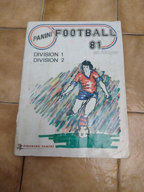 ALBUM PANINI FOOTBALL 81 en images COMPLET en bon état Bon De Commande ...