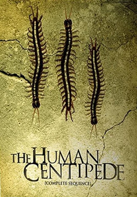 THE HUMAN CENTIPEDE I II & III Limited Ed Steelbook Blu-ray Bluray ...