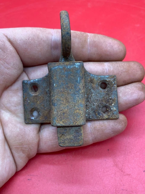 ORIGINAL GERMAN ARMY WW1/WW2 Box Steel Latch - Useful item! £4.00 ...