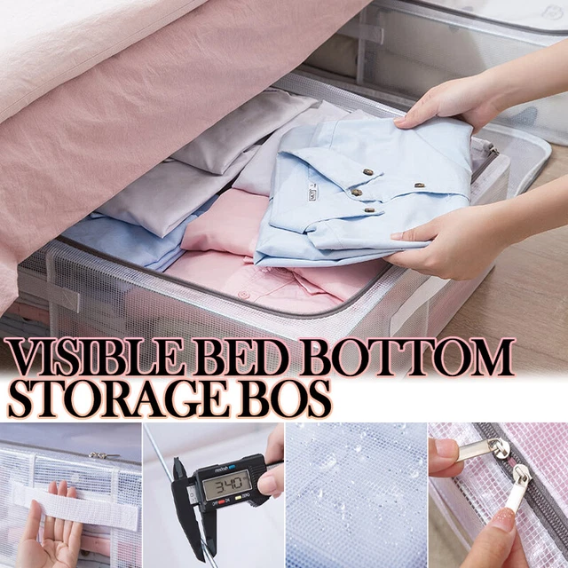 FOLDING CLOTHES STORAGE Box Bed Under Drawer Container Waterproof ...