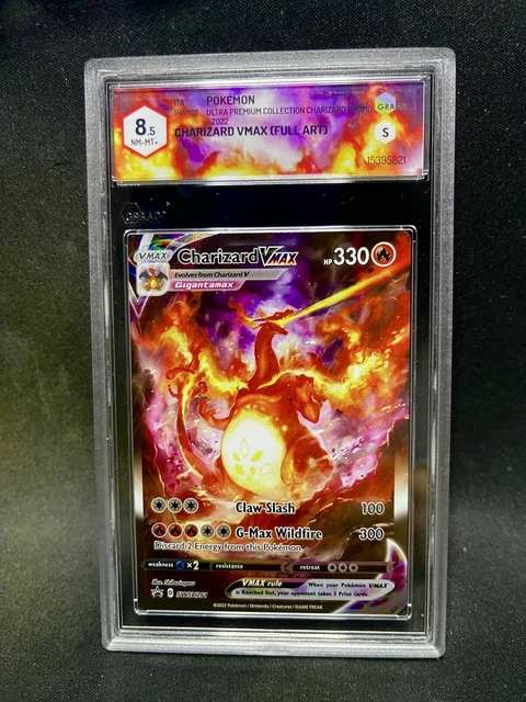 POKÉMON CHARIZARD VMAX SWSH 261 GRAAD 8.5 (psa Bgs) ENG Ultra Premium ...