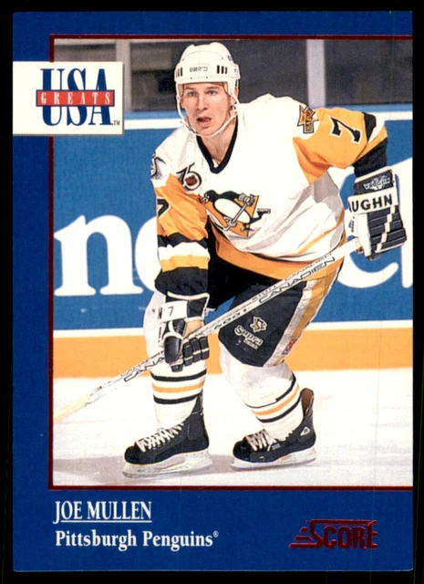 1992-93 SCORE USA Greats Joe Mullen Pittsburgh Penguins #9 EUR 1,10 ...