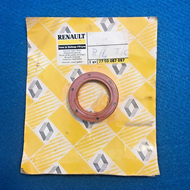 RENAULT CRANKSHAFT OIL Seal For Older Models Genuine Dealer Part Brand ...