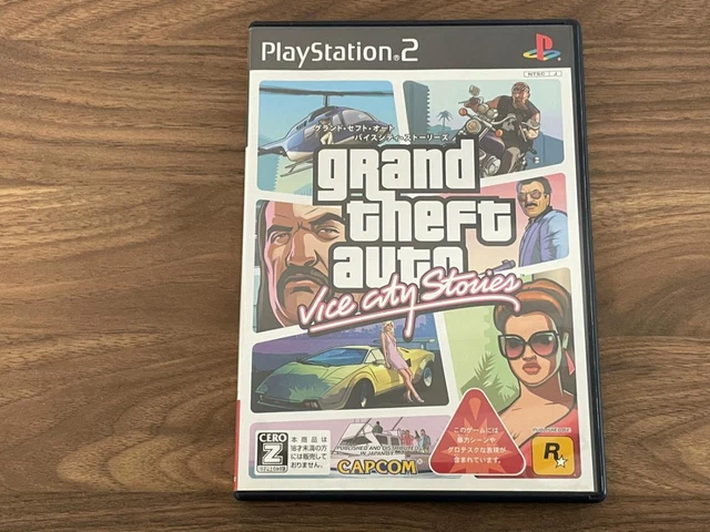 PLAYSTATION 2 GRAND Theft Auto Vice City Stories PS2 Capcom Sony From ...