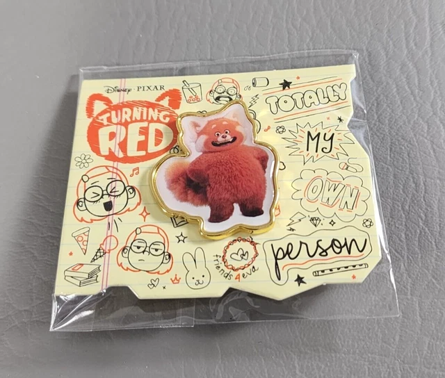 DISNEY PIXAR PIN Turning Red 2022 Red Panda OMG WDW Trading New £7.90 ...