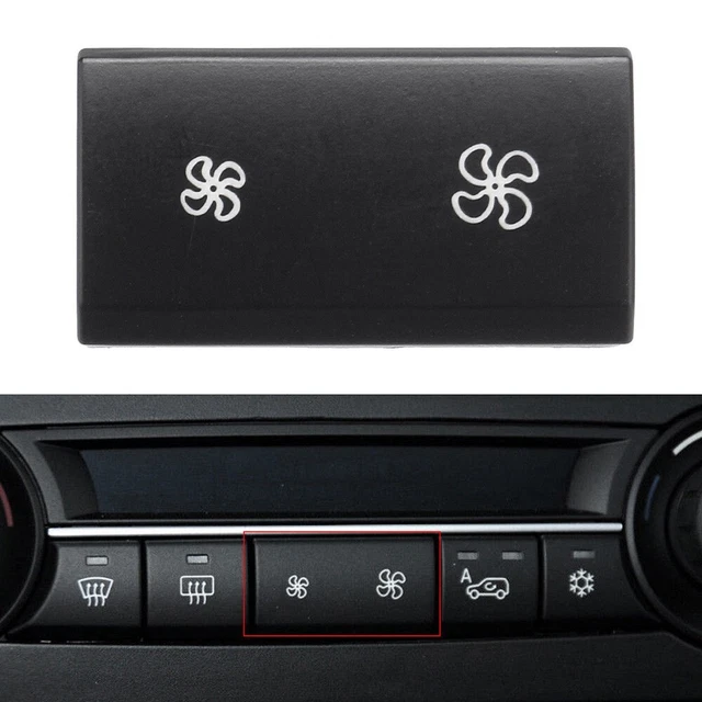 EASY TO USE AC heater control panel repair button black for BMW X5 E7 £ ...